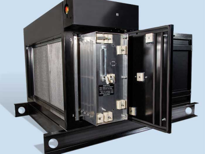 In-duct Electrostatic Air Cleaners For Commercial Kitchen